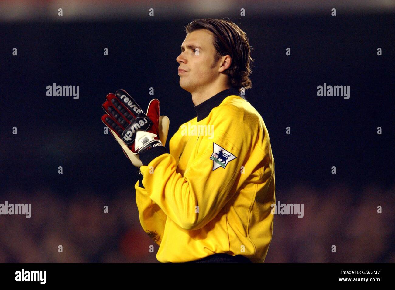Soccer - FA Barclaycard Premiership - Arsenal v Aston Villa. Stuart ...