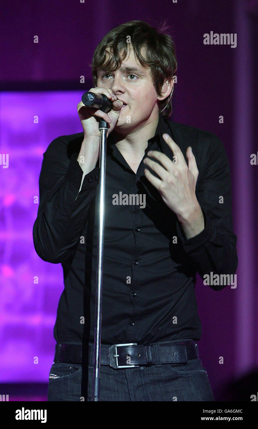 Keane in concert - The O2 Arena - London Stock Photo - Alamy