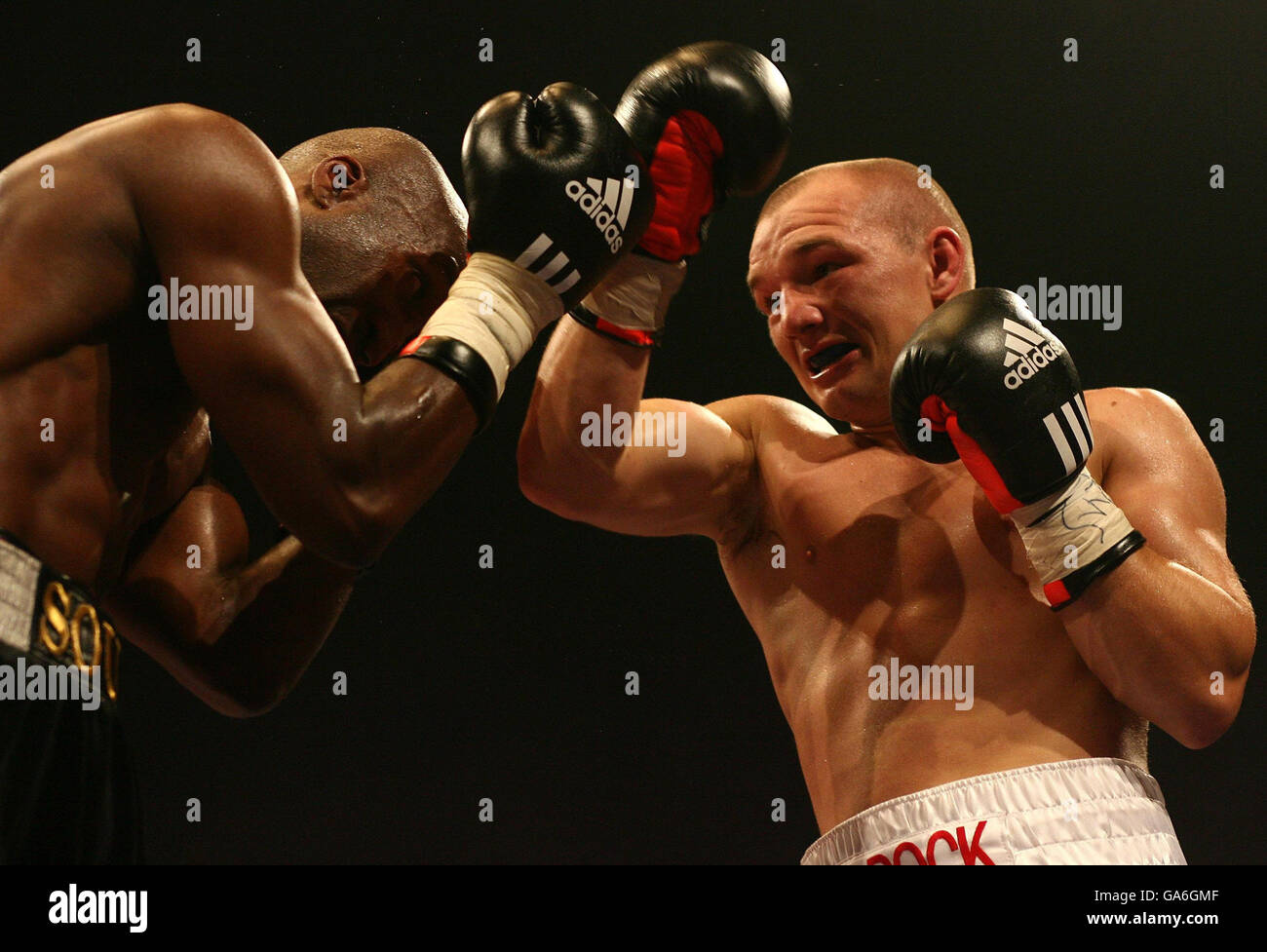 Boxing - WBO Light-Welterweight - Souleymane M'baye v Gavin Rees - The International Arena Stock ...