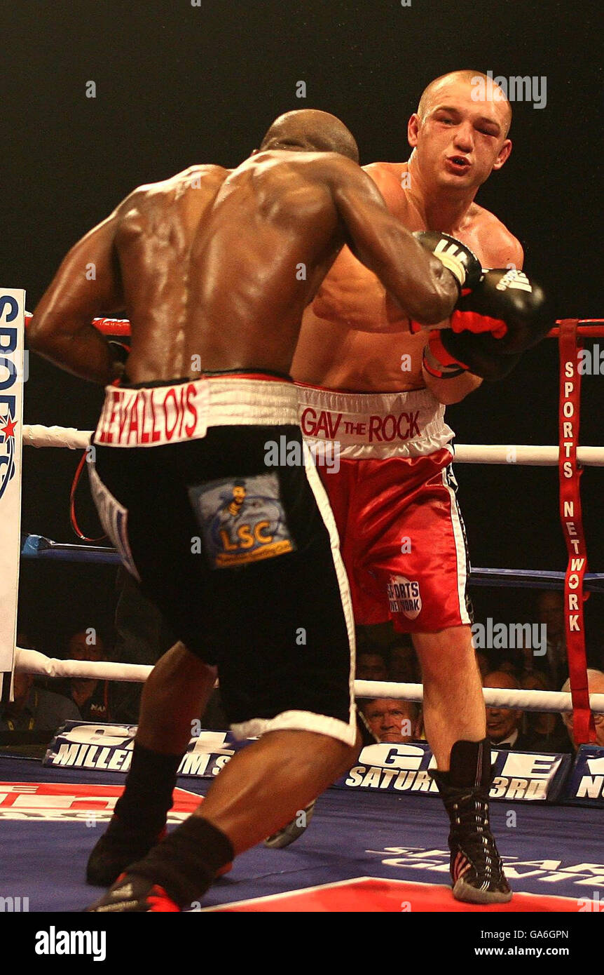 Boxing - WBO Light-Welterweight - Souleymane M'baye v Gavin Rees - The International Arena Stock ...