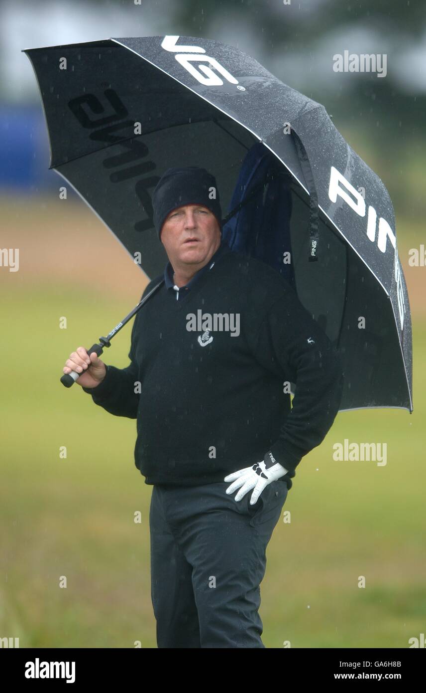 Mark Calcavecchia during The Open Championship at the Carnoustie Golf ...