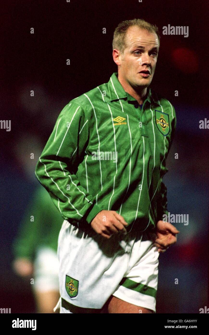 INTERNATIONAL SOCCER. COLIN CLARKE, NORTHERN IRELAND Stock Photo - Alamy