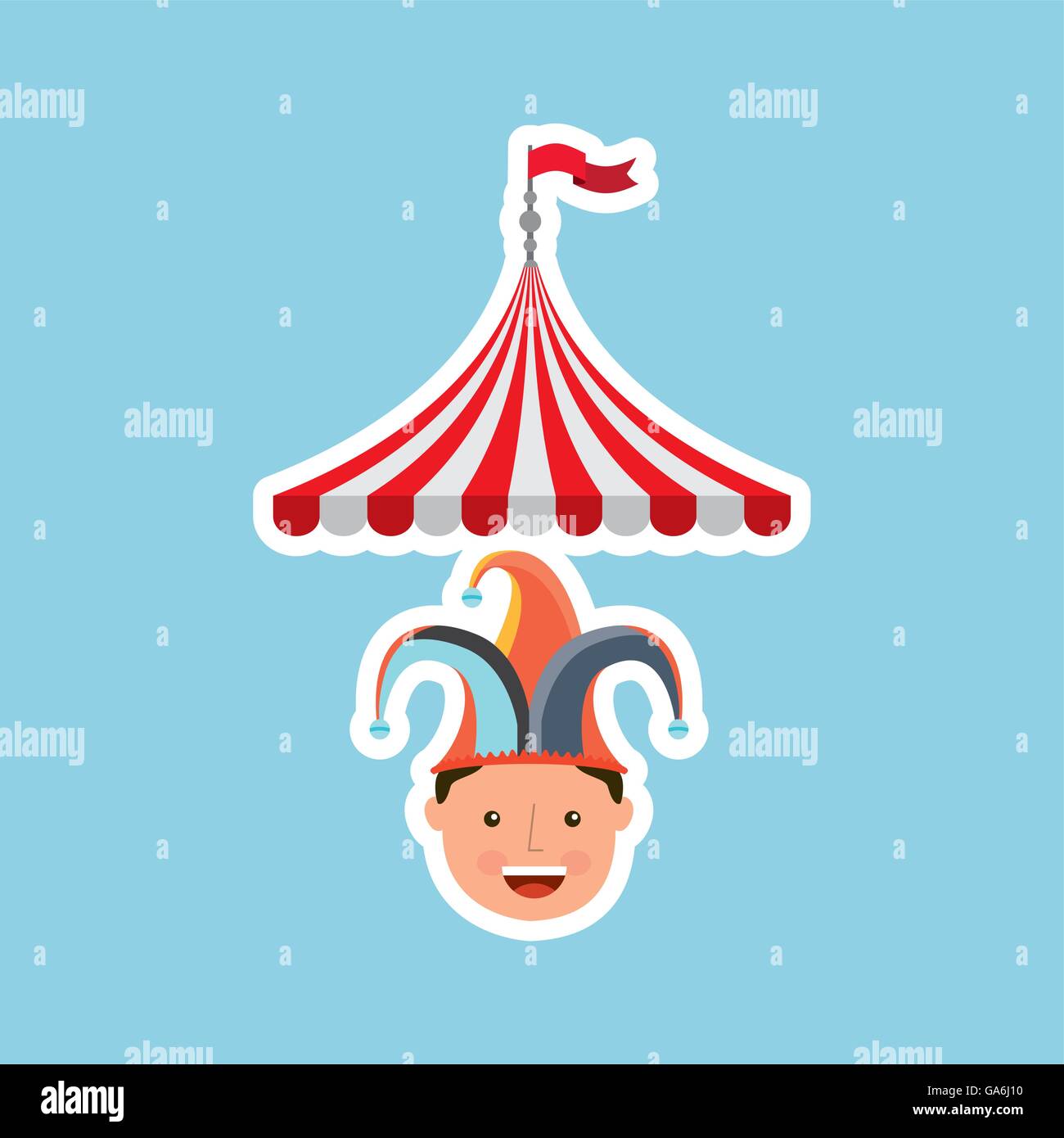 circus juggler isolated icon design Stock Vector Image & Art - Alamy