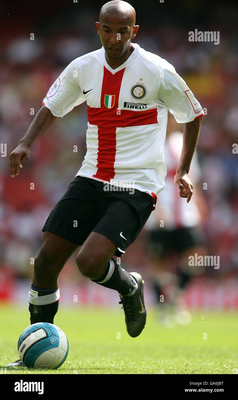 Soccer - Emirates Cup - Inter Milan V Valencia - Emirates Stadium Stock ...