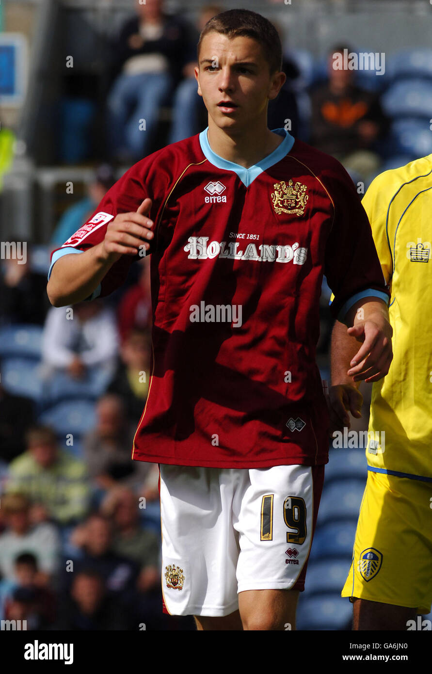 Soccer - Friendly - Burnley v Leeds United - Turf Moor. Burnley's Jay ...