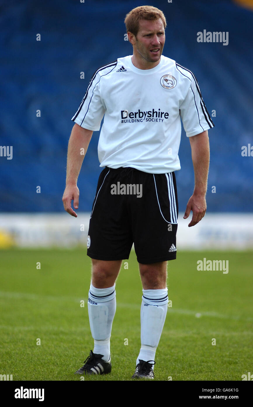 Soccer - Friendly - Mansfield Town v Derby County - Field Mill. Andy ...