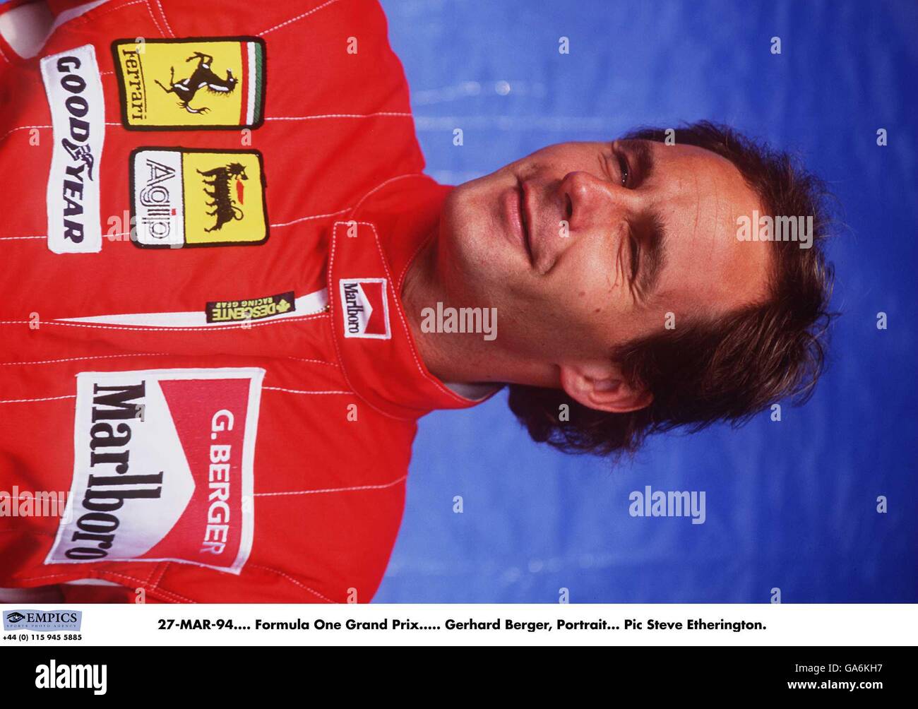 Gerhard berger hi-res stock photography and images - Alamy
