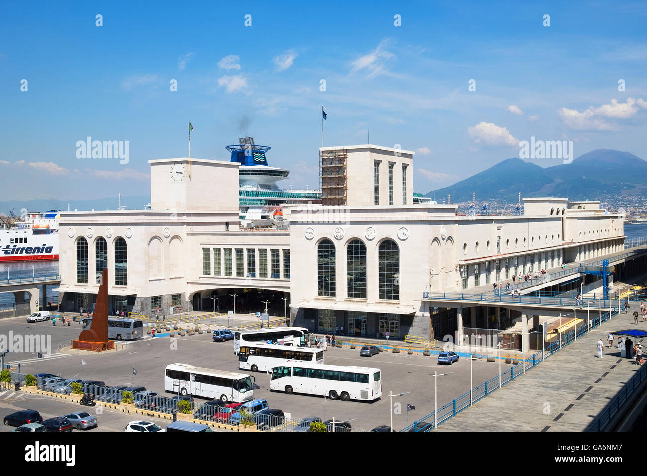 The maritime passenger terminal building constructed in 1939 in the ...