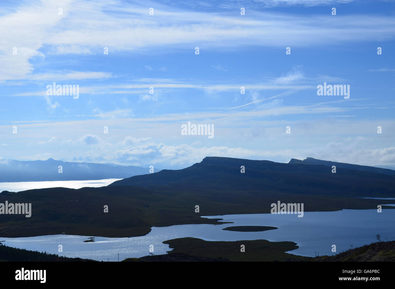 Gorgeous views of Bearreraig bay in Skye Scotland Stock Photo - Alamy