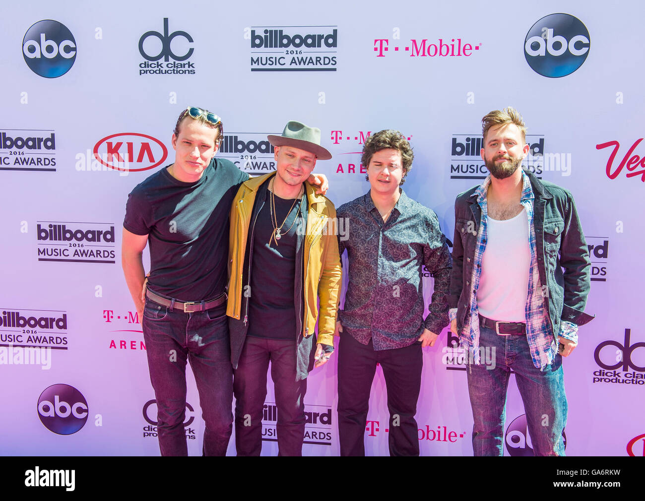 Magnus Larsson, Mark Falgren, Lukas Graham and Kasper Daugaard of the ...