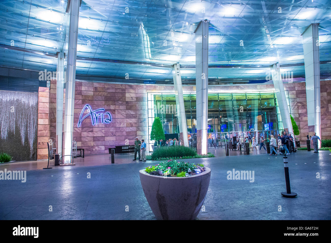 The Aria Resort and Casino in Las Vegas Stock Photo - Alamy