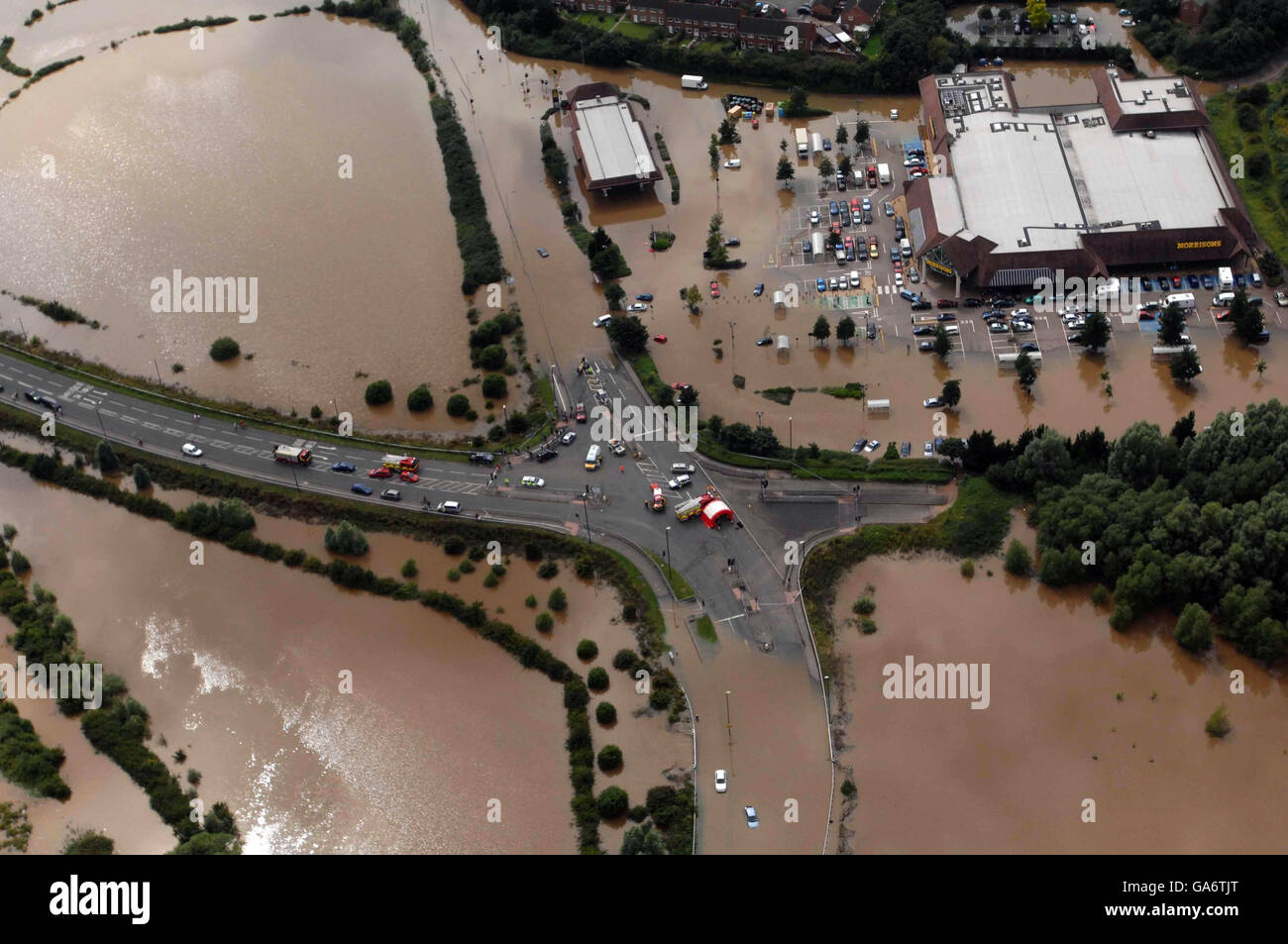 Storms hit the UK Stock Photo - Alamy