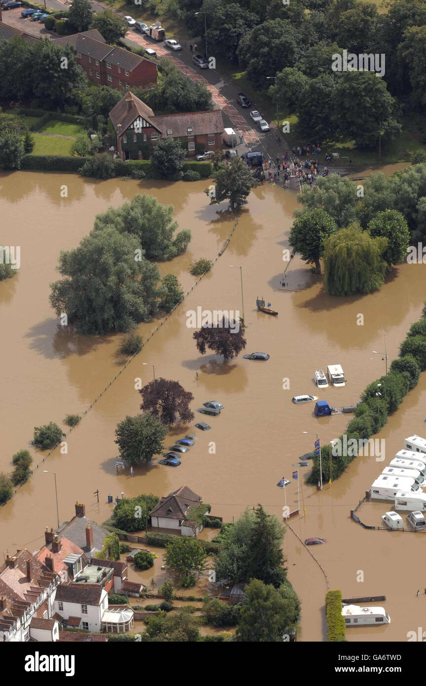 Storms hit the UK Stock Photo - Alamy