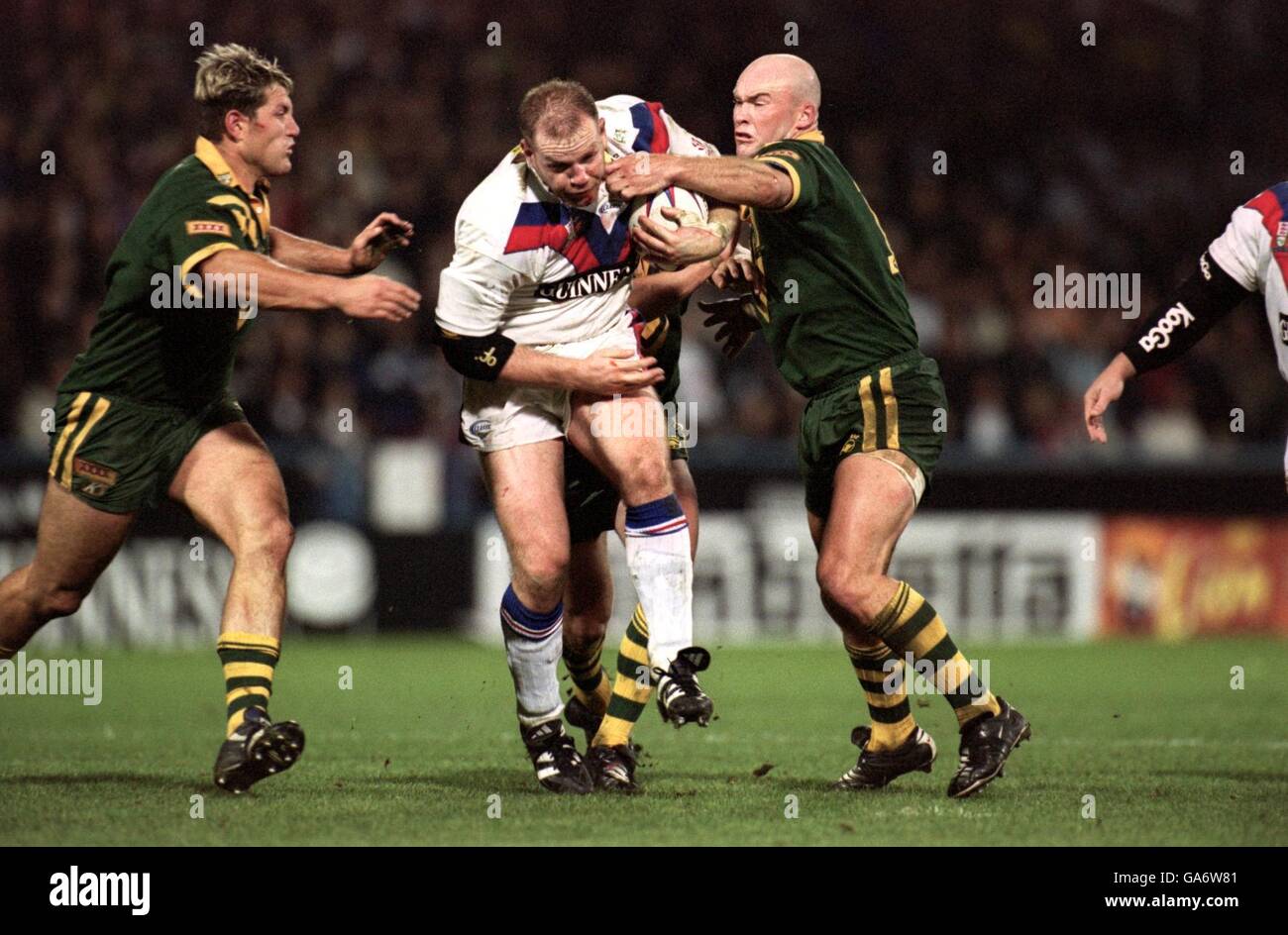 Rugby League - Great Britain v Australia. Great Britain's Keith Senior ...