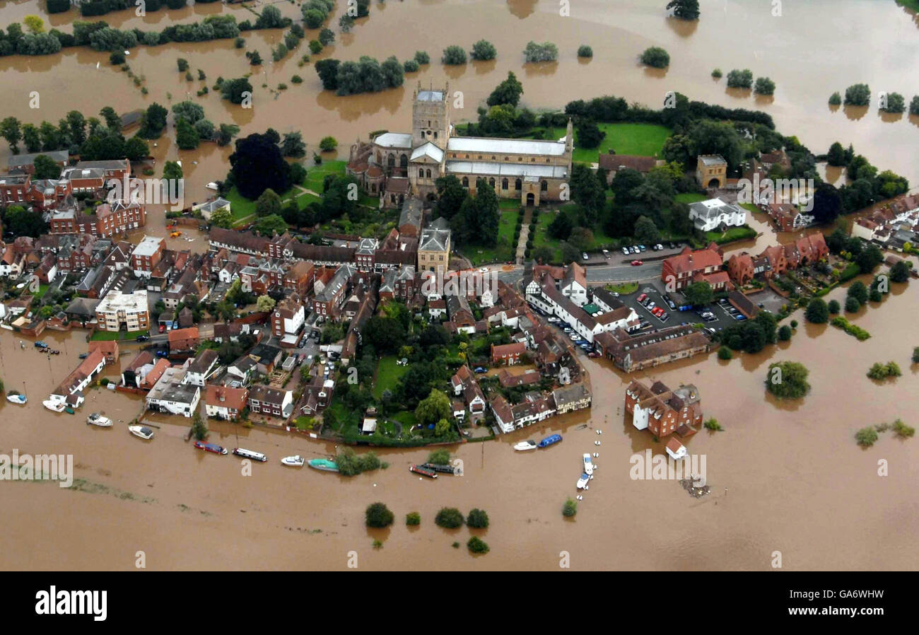 Storms hit the UK Stock Photo - Alamy