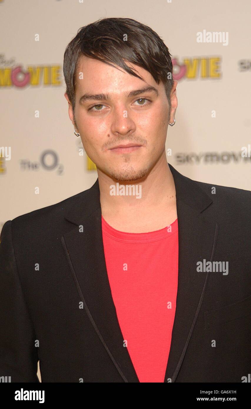 The Simpsons Movie UK Premiere - London Stock Photo - Alamy
