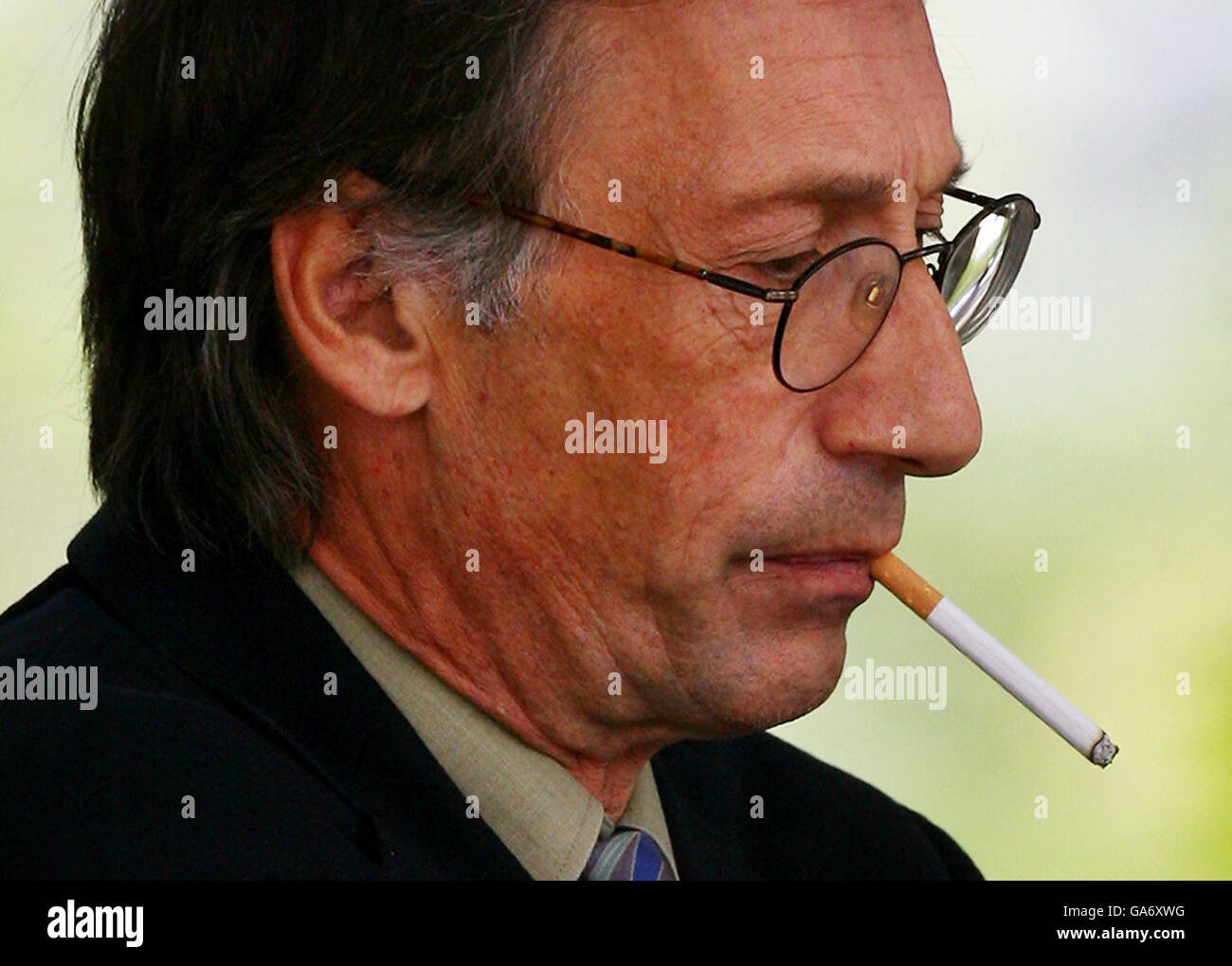 Langham takes to the witness box Stock Photo - Alamy