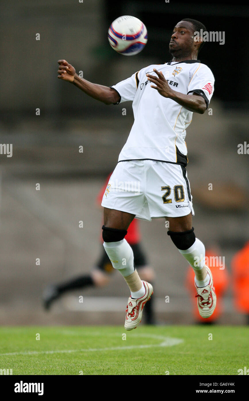 Soccer - Friendly - Port Vale v Manchester United - Vale Park Stock ...