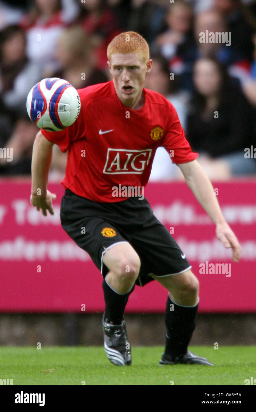 Soccer - Friendly - Port Vale v Manchester United - Vale Park. Michael ...