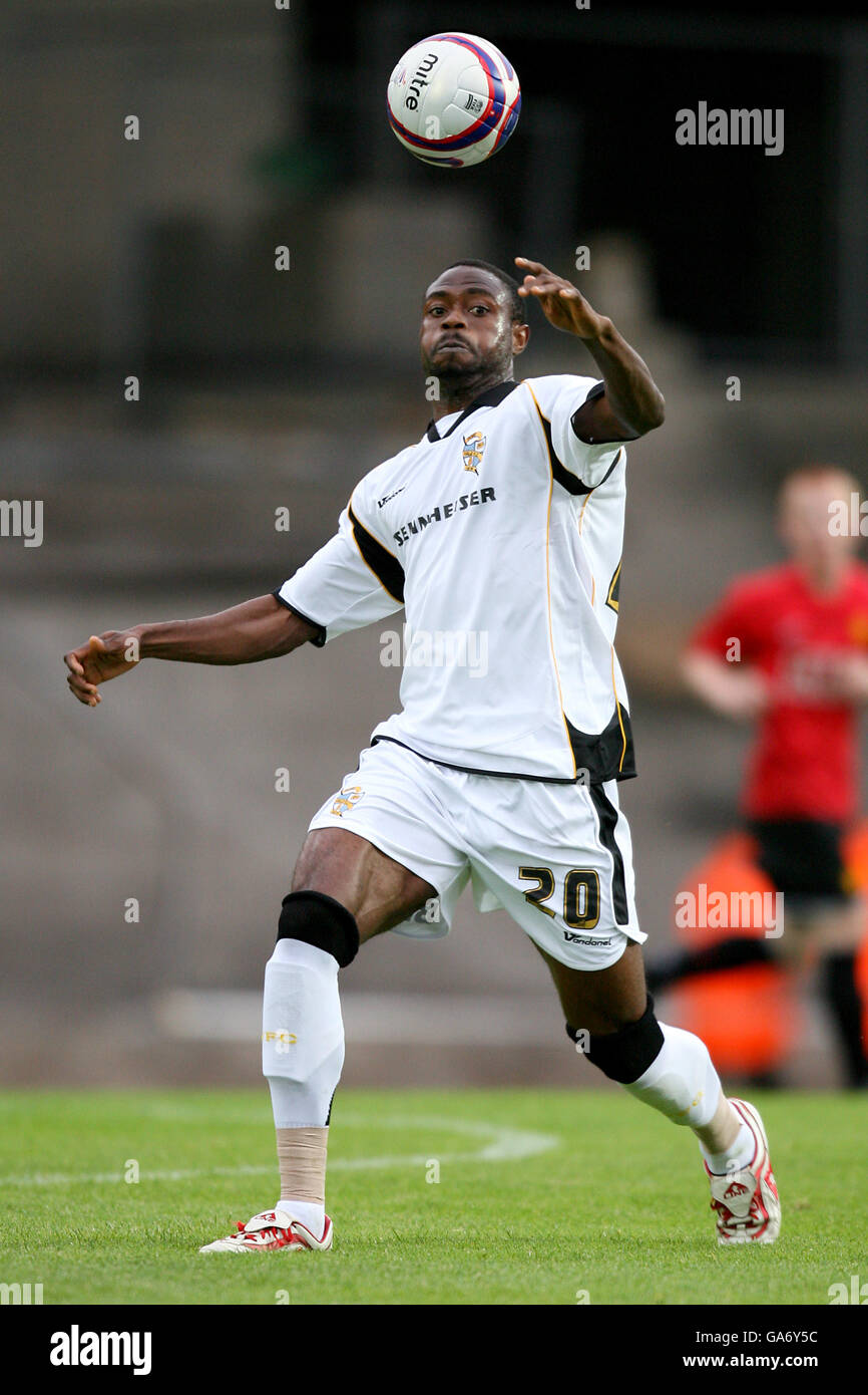 Soccer - Friendly - Port Vale v Manchester United - Vale Park Stock ...