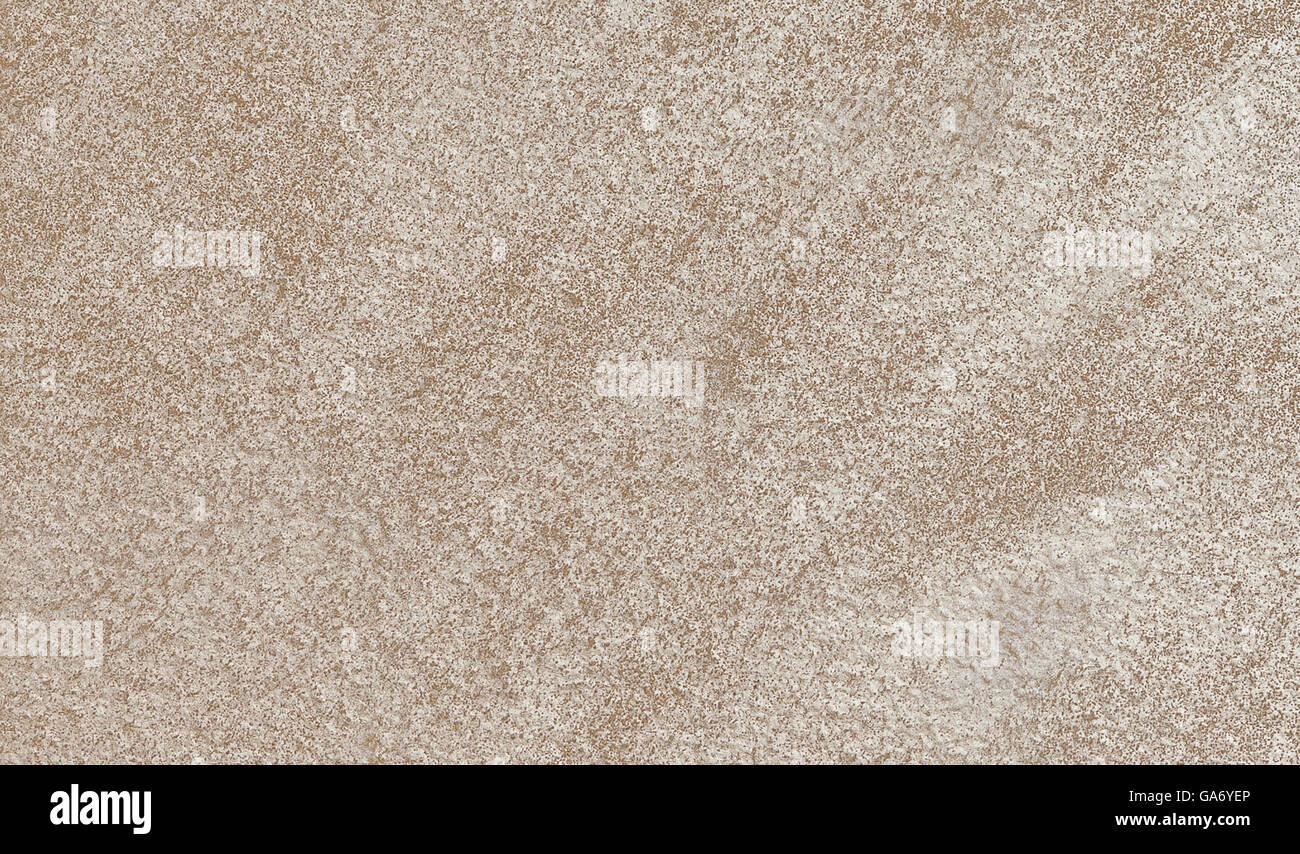 detail of effective decorative plaster brown and white placed on a wall ...