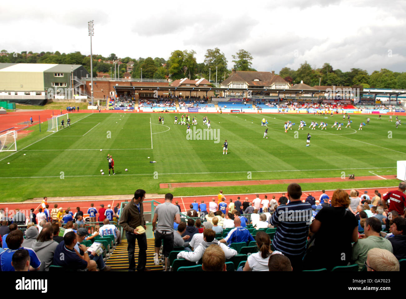 General view of the Withdean Stadium, home of Brighton & Hove Albion ...