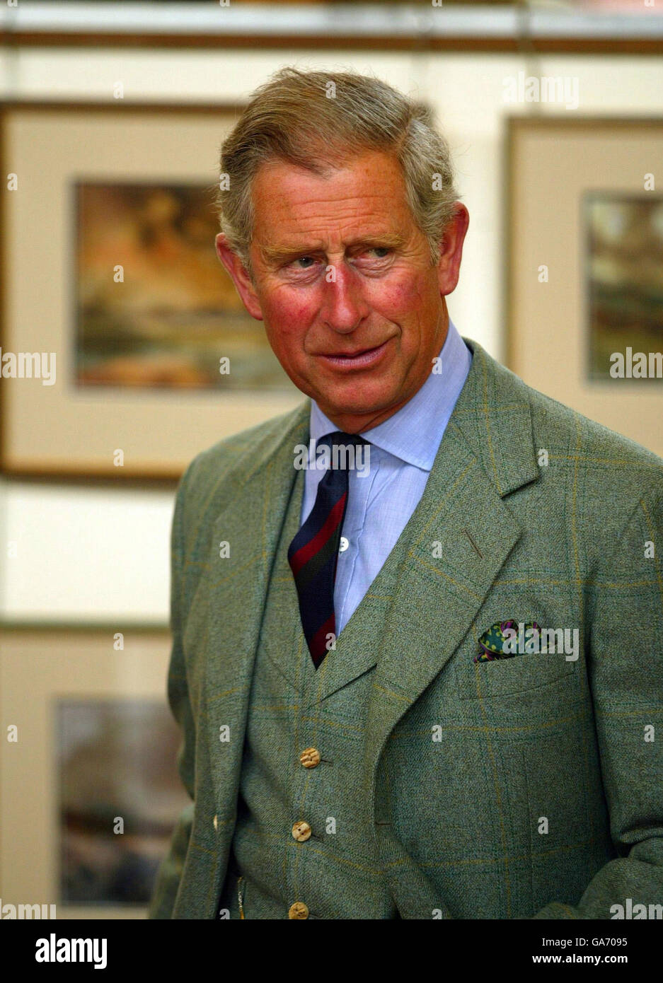 Prince Charles Grey Suit Stock Photos & Prince Charles Grey Suit Stock ...