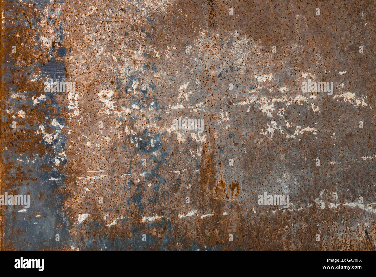 Texture of old blue metal. Rust and grungy background Stock Photo - Alamy