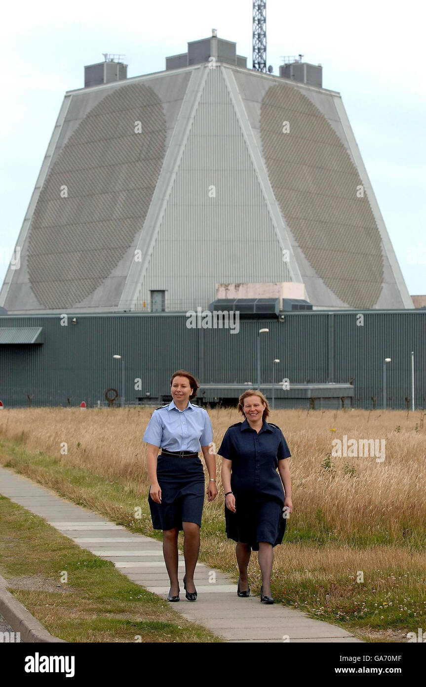 The Station Commander of RAF Fylingdales, North Yorkshire, Nicky ...