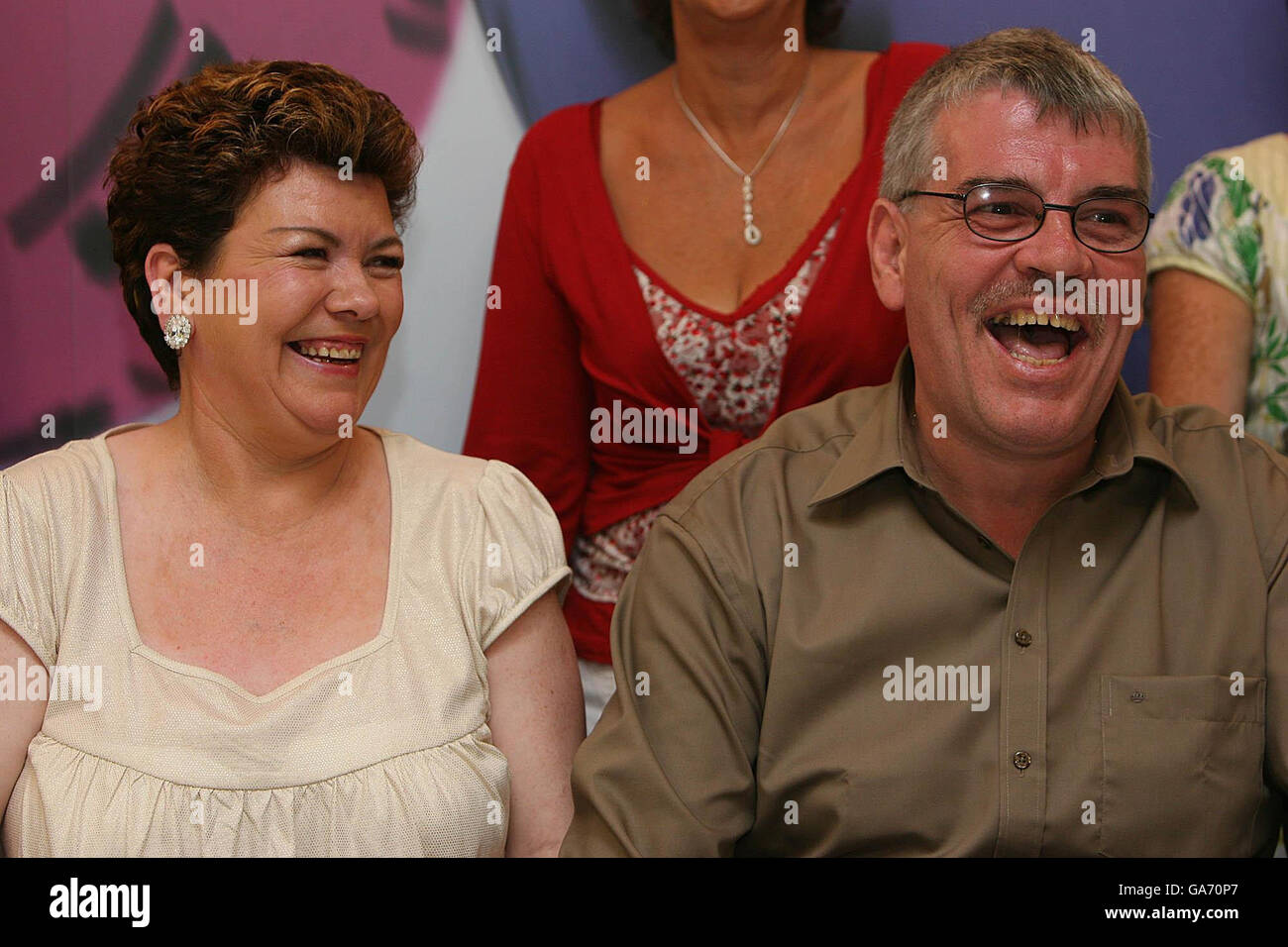 Ireland's latest lottery millionaires Paul and Helen Cunningham laugh ...