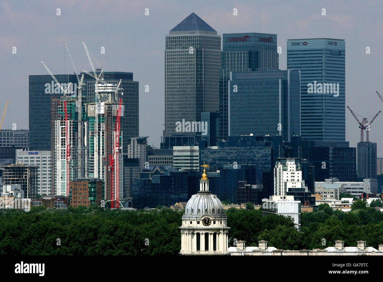 Grenwich to london view hi-res stock photography and images - Alamy