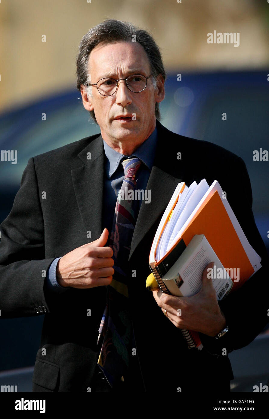 Chris Langham trial. Comedy actor and writer Chris Langham arrives at ...