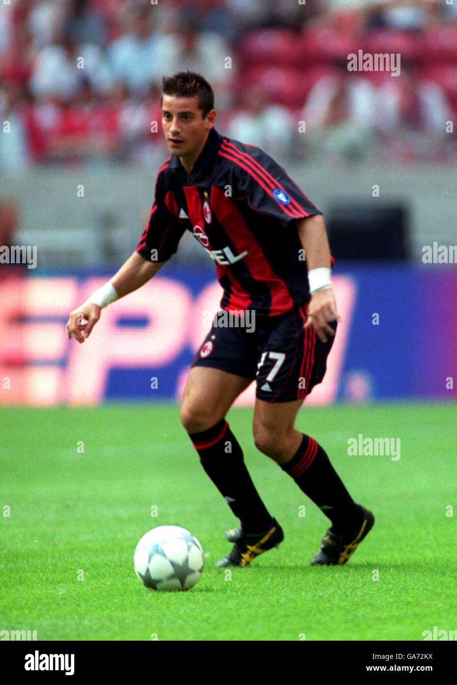 Soccer - Amsterdam Tournament - Ajax v AC Milan. Francesco Coco, AC ...