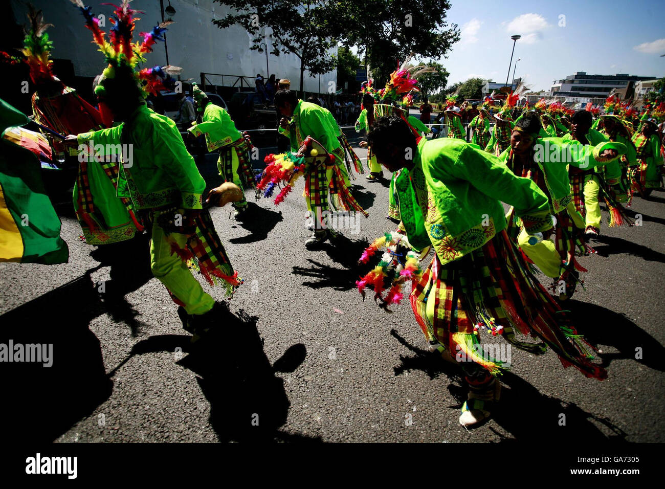 UK's largest Latin American festival in London Stock Photo - Alamy