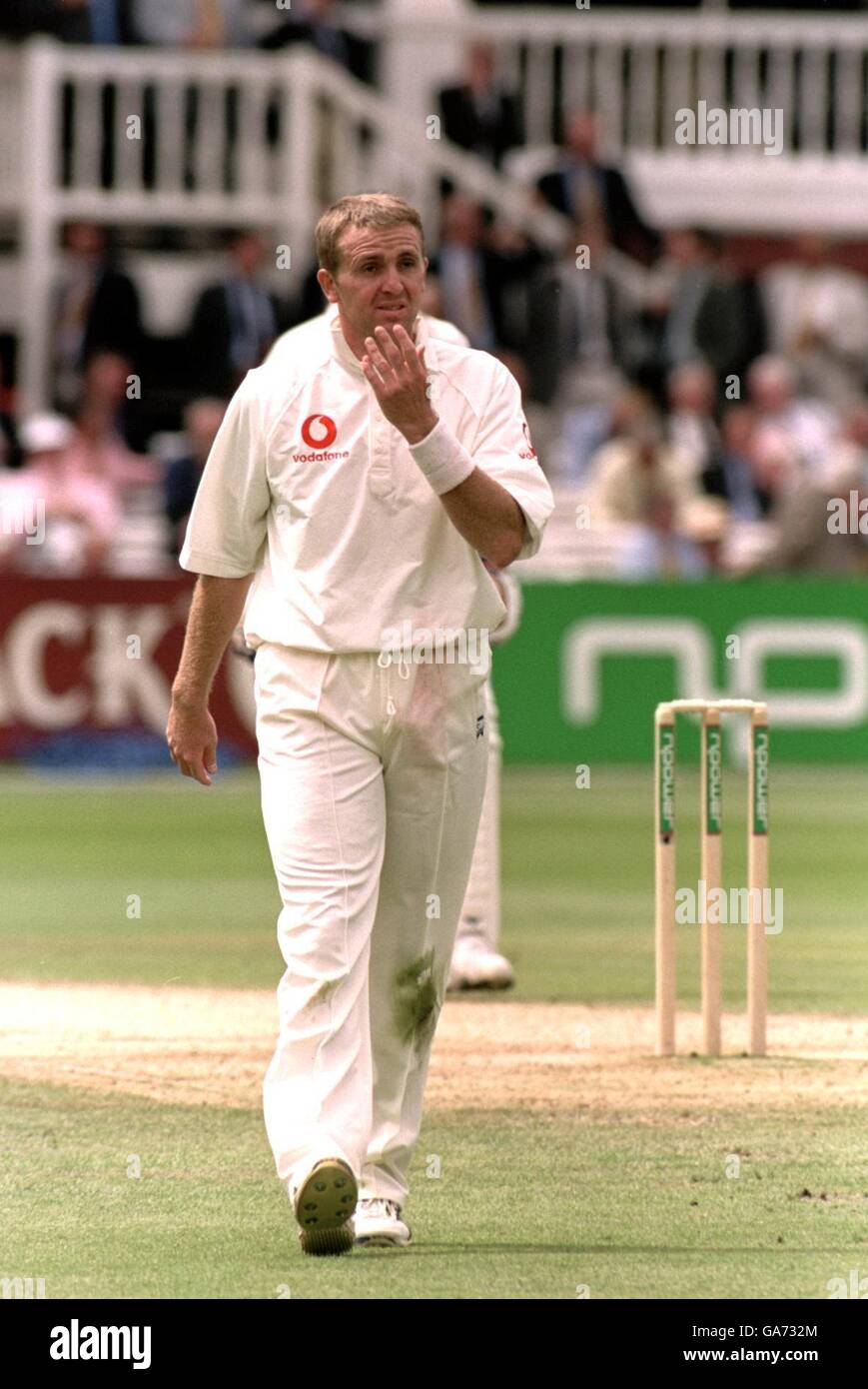 Cricket second test england v australia lords third day hi-res stock ...