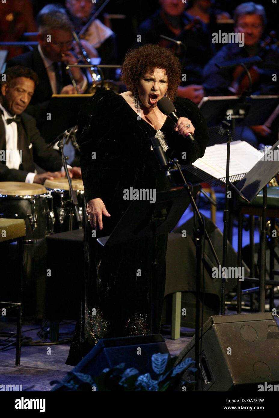 Full length singing mike mic microphone performing england mangrs lphli ...