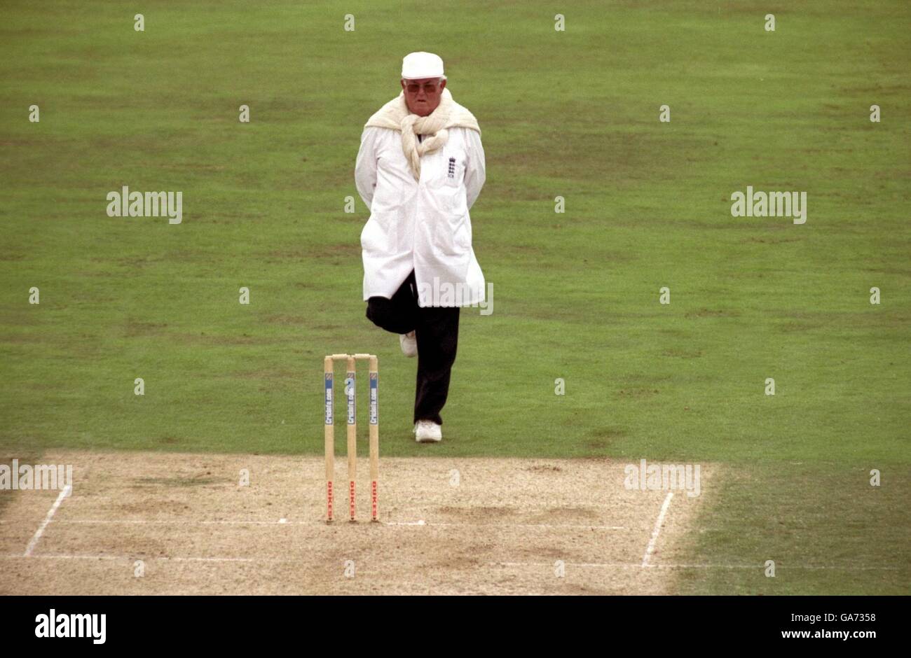 David shepherd cricket umpire hi-res stock photography and images - Alamy