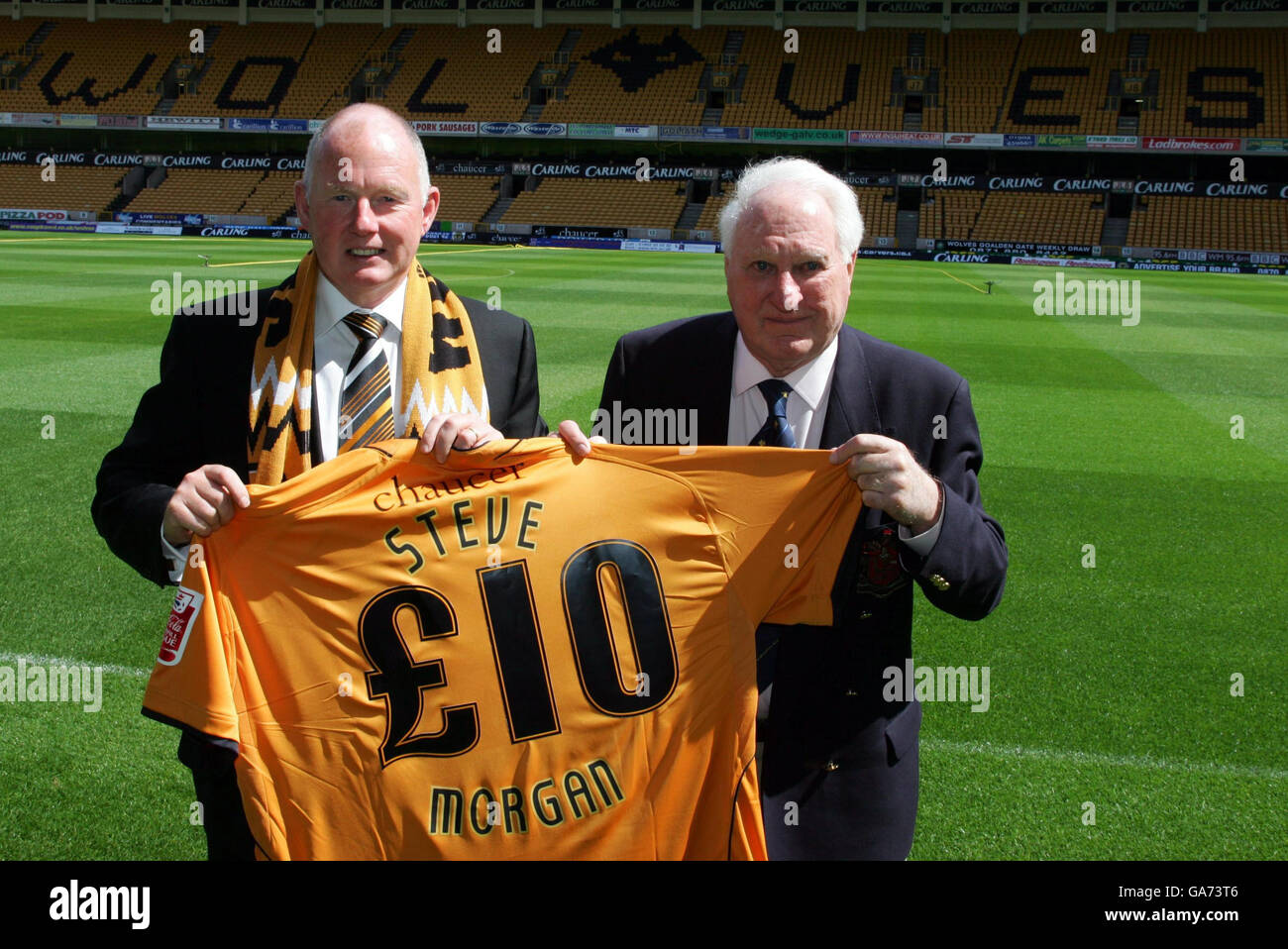 10 sir jack hayward right club press call molineux hi-res stock ...