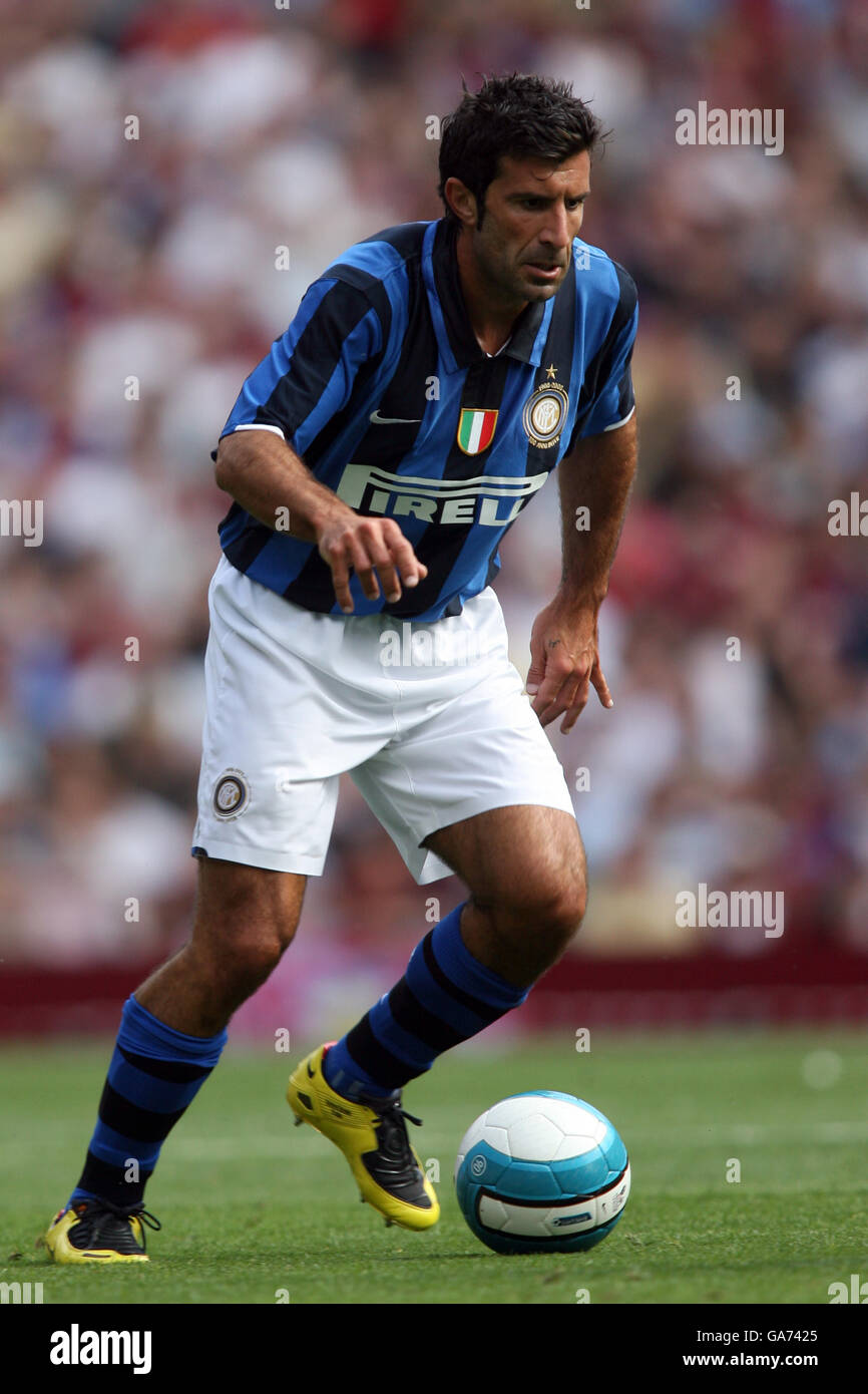 Soccer - Aston Villa v Inter Milan - Villa Park. Inter Milan's Luis ...