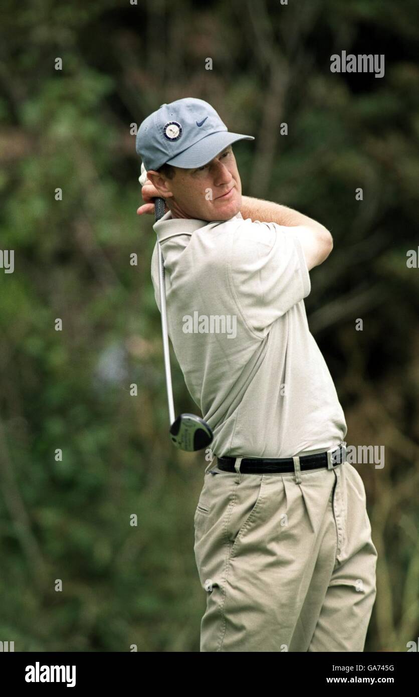 Golf - The Open Championship - Second Round. Mark Roe in action Stock ...