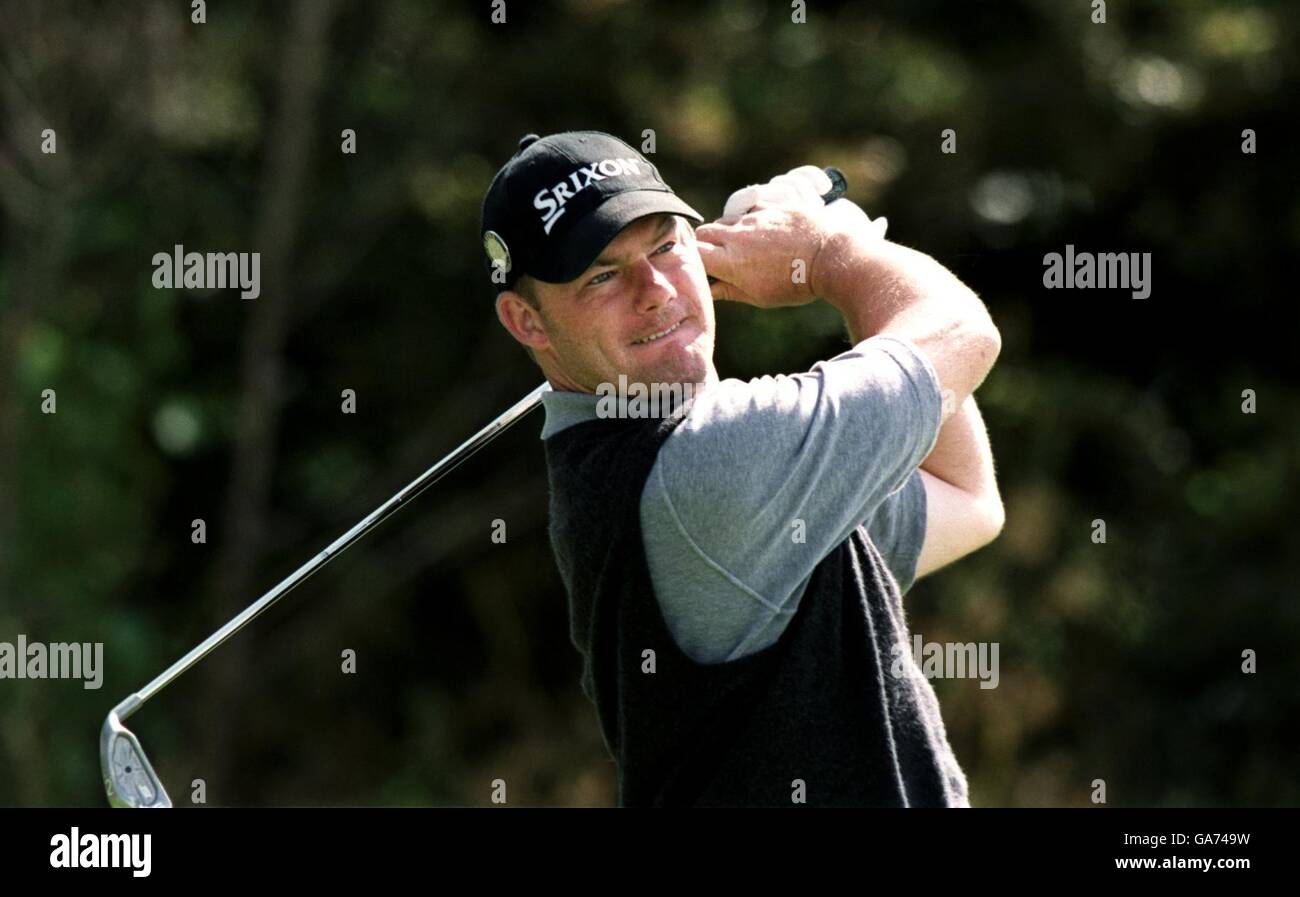 Golf - The Open Championship - Second Round. Alex Cejka in action Stock ...