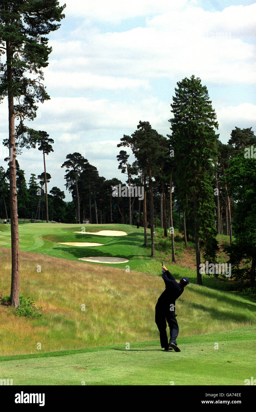 Golf - Victor Chandler British Masters - Woburn - Fourth Round. A ...