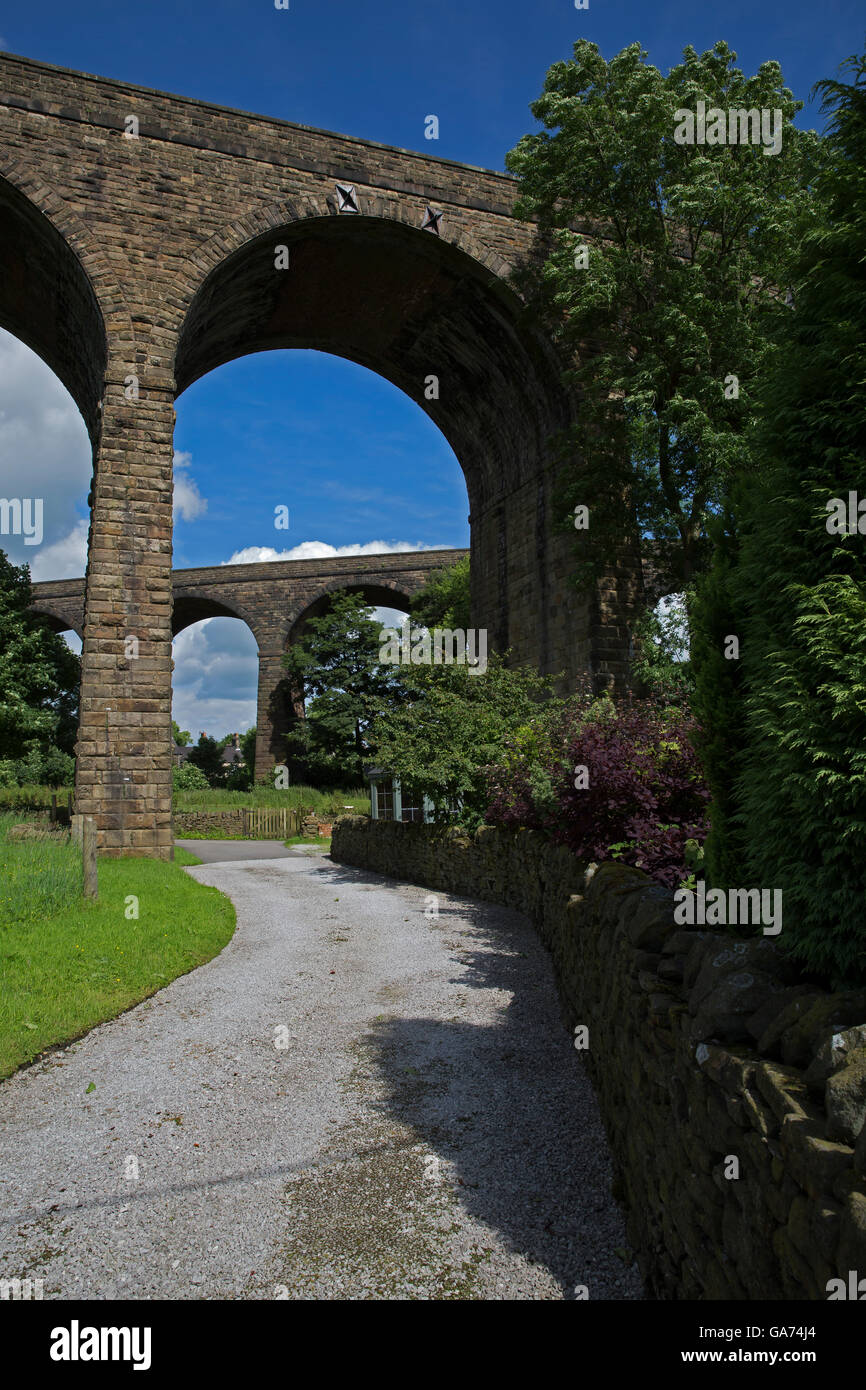 Chapel milton viaduct hi-res stock photography and images - Alamy
