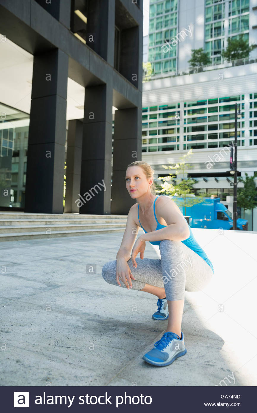 Crouching on hi-res stock photography and images - Alamy
