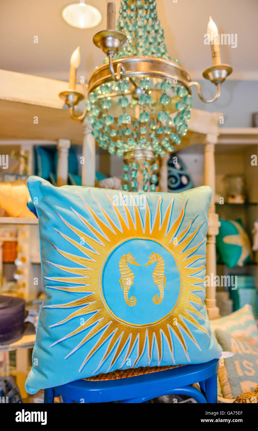 Interior of the Fanta Sea store's merchandise on St. Armand's Circle in ...