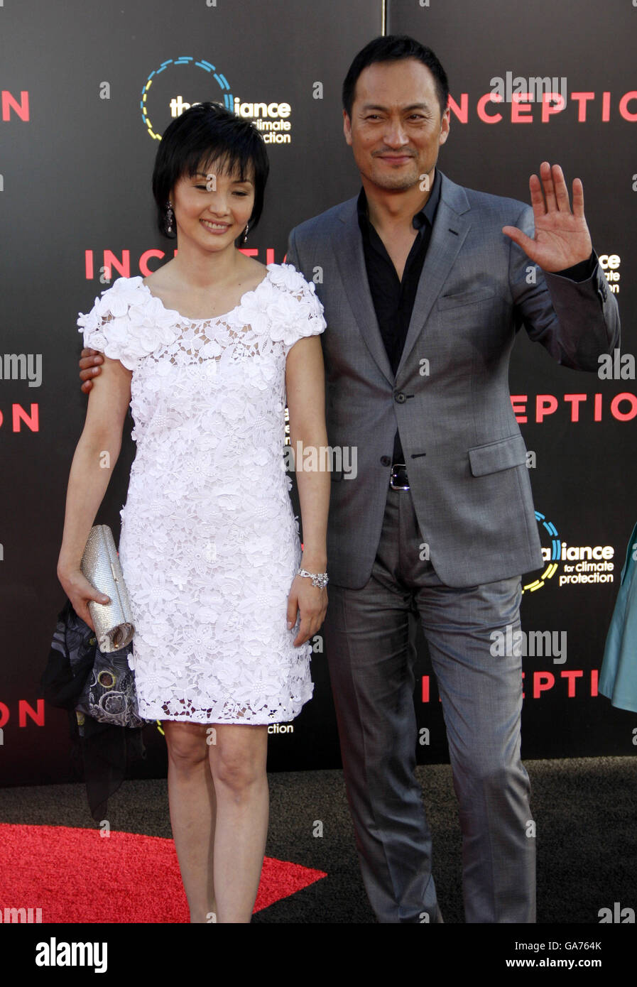 Ken Watanabe at the Los Angeles Premiere of "Inception" held at the ...
