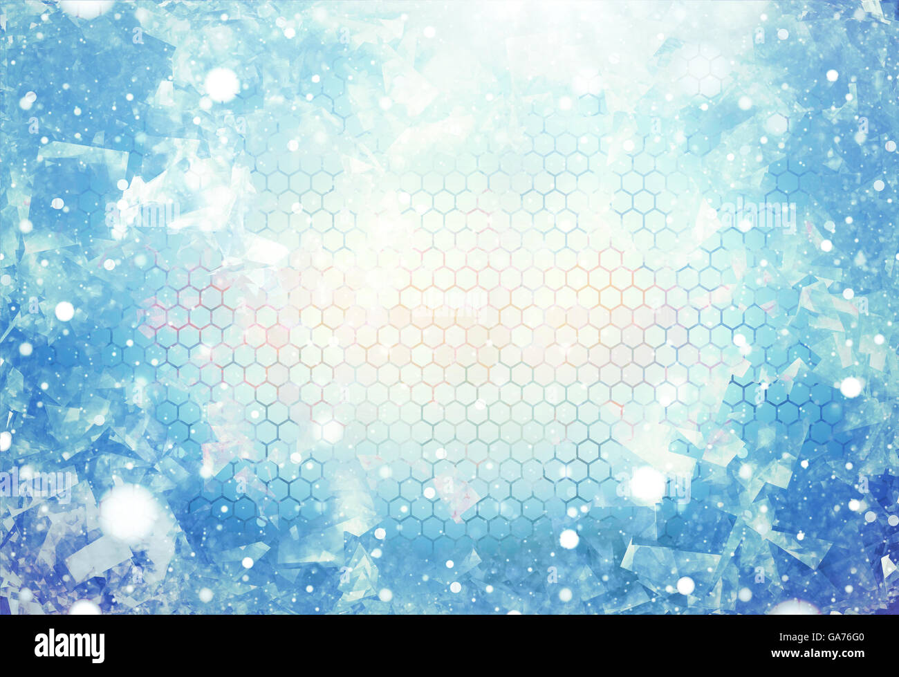 cold winter ice modern and mix structure elements background Stock ...