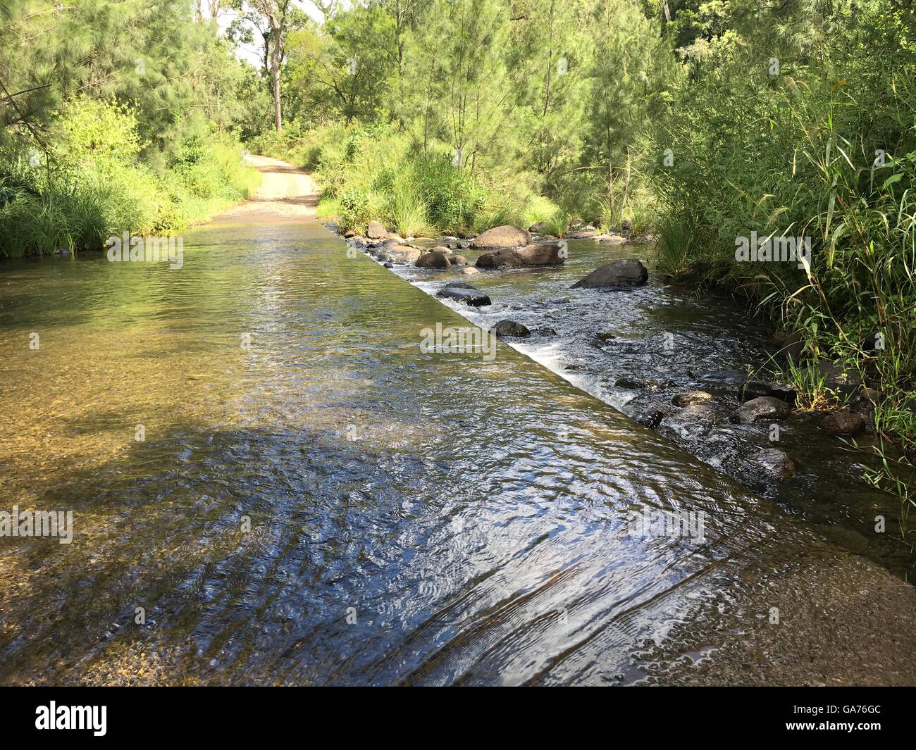 Stream by road hi-res stock photography and images - Alamy