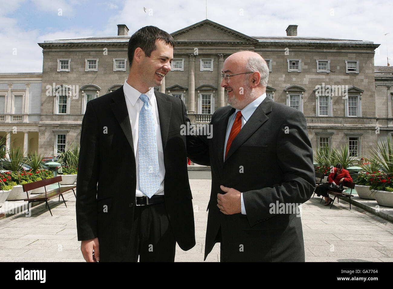 Pearse Doherty, Sinn Fein representative for Donegal SW, left, is ...