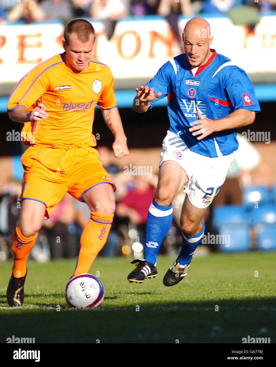 Soccer - Friendly - Chesterfield v Sheffield Wednesday - Saltergate ...